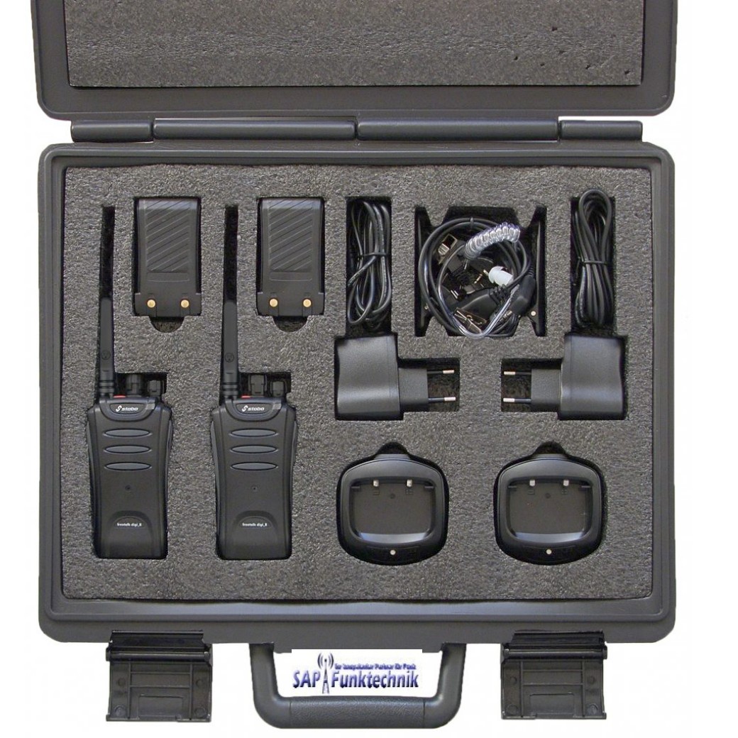 SAP-Funktechnik Online Store - Stabo 2er Set Funkkoffer Freetalk digi_8 ...