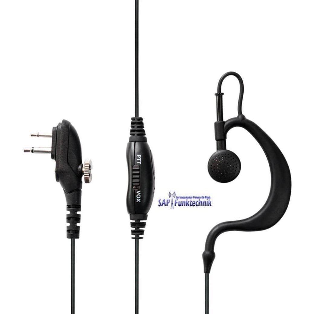SAP-Funktechnik Online Store - MA 27-M, Headset mit VOX/PTT-Taste
