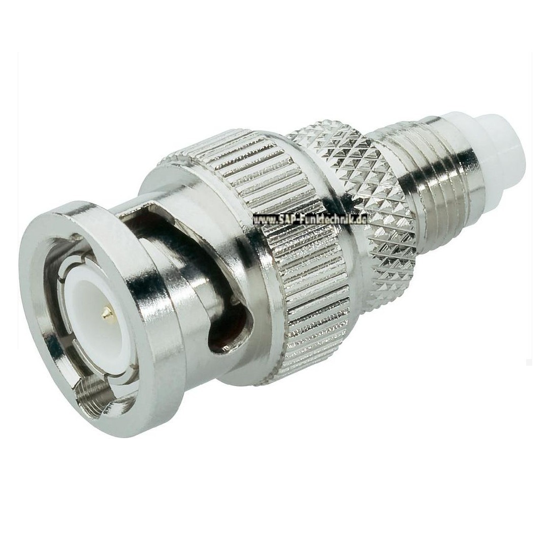 SAP-Funktechnik Online Store - Adapter, FME-Buchse auf BNC-Stecker