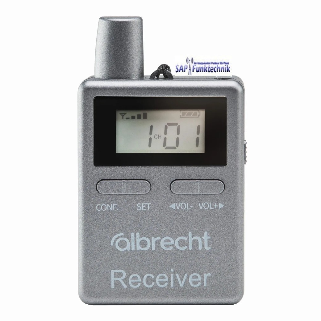 SAP-Funktechnik Online Store - 20er Set Albrecht ATR 400 in Umhängetasche