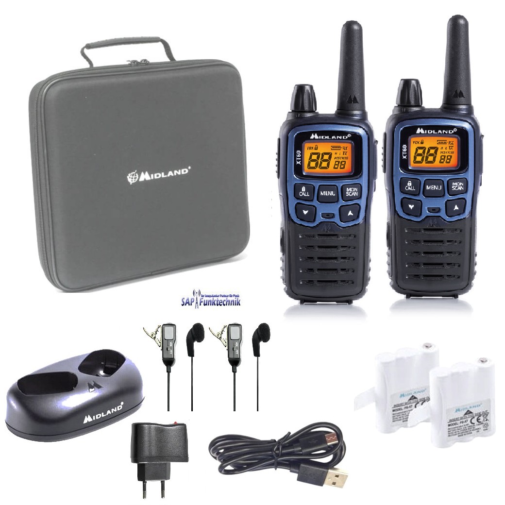 SAP-Funktechnik Online Store - Midland XT60, Paar, PMR+LPD